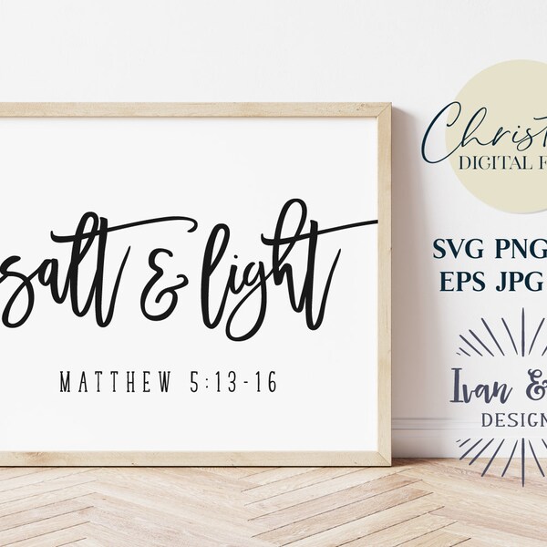 Salt and Light - Etsy