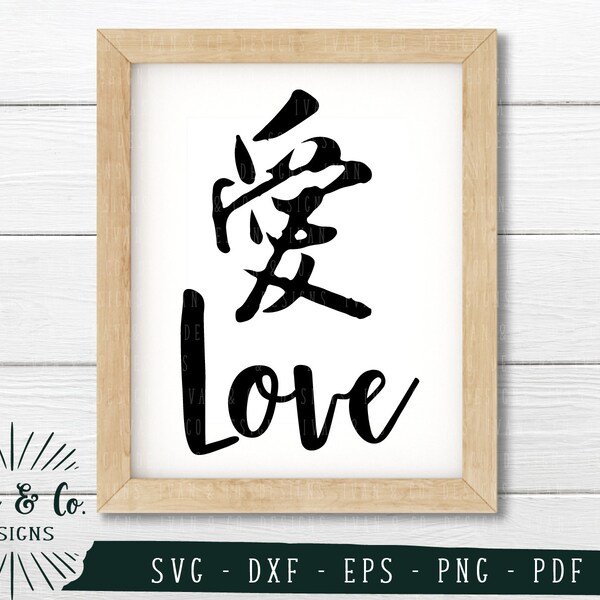 Chinese Symbols to Svg - Etsy