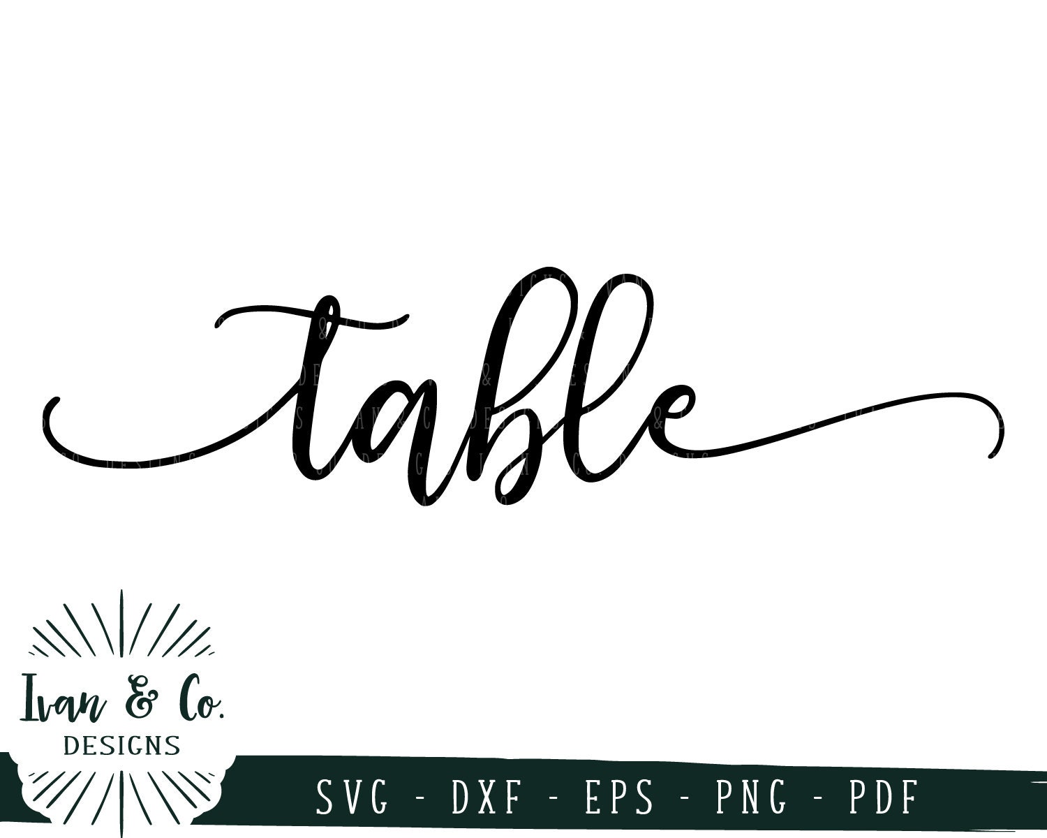 SVG Files Wedding Svg Table Svg Reception Svg Wedding - Etsy Canada