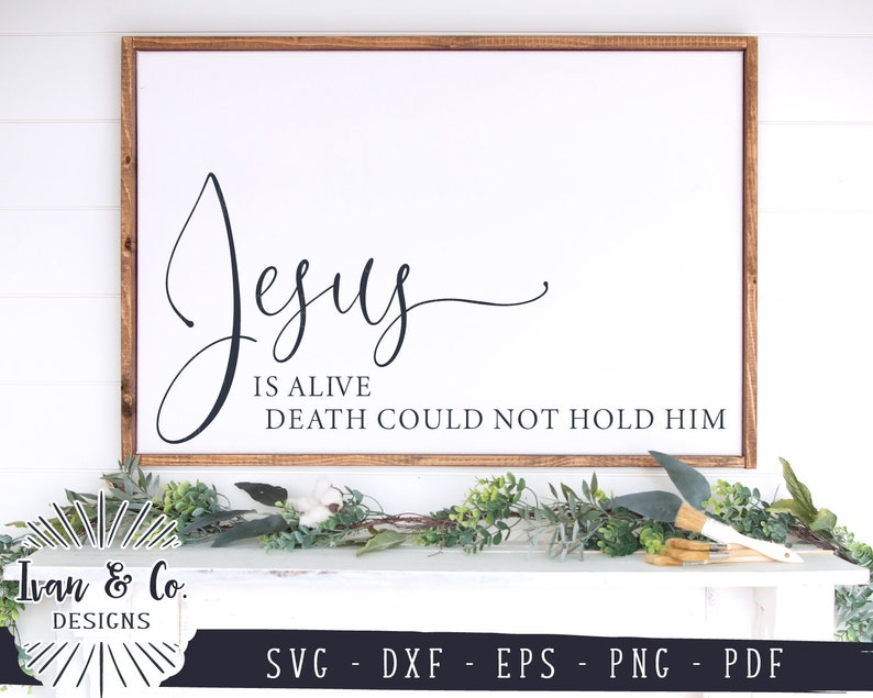 SVG Files Jesus is Alive Svg Easter Svg Resurrection Svg - Etsy