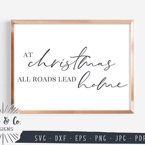 Home for the Holidays Svg - Etsy