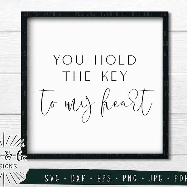 Key to My Heart - Etsy