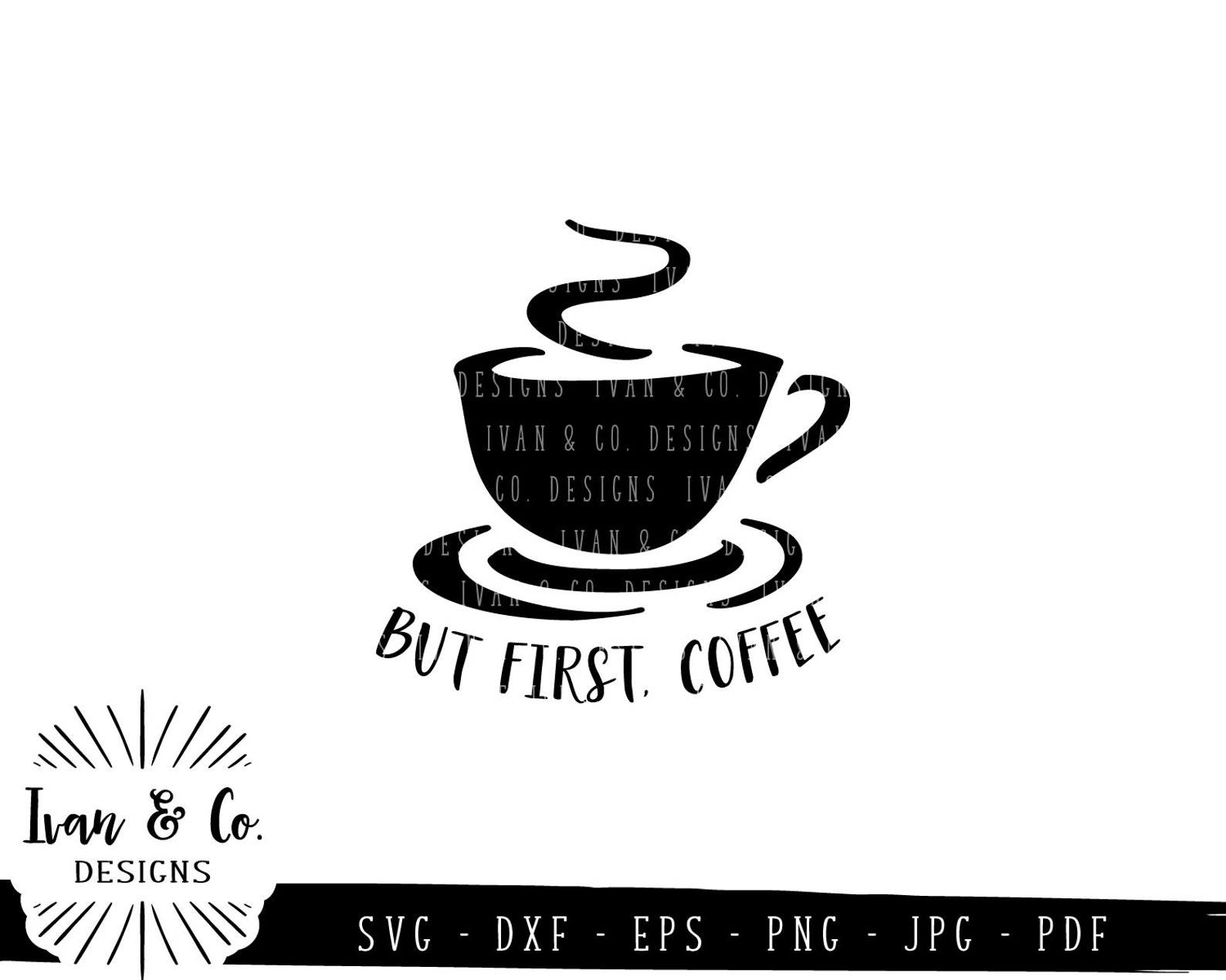 SVG Files but First Coffee Svg Coffee Sign Svg Kitchen Svg - Etsy