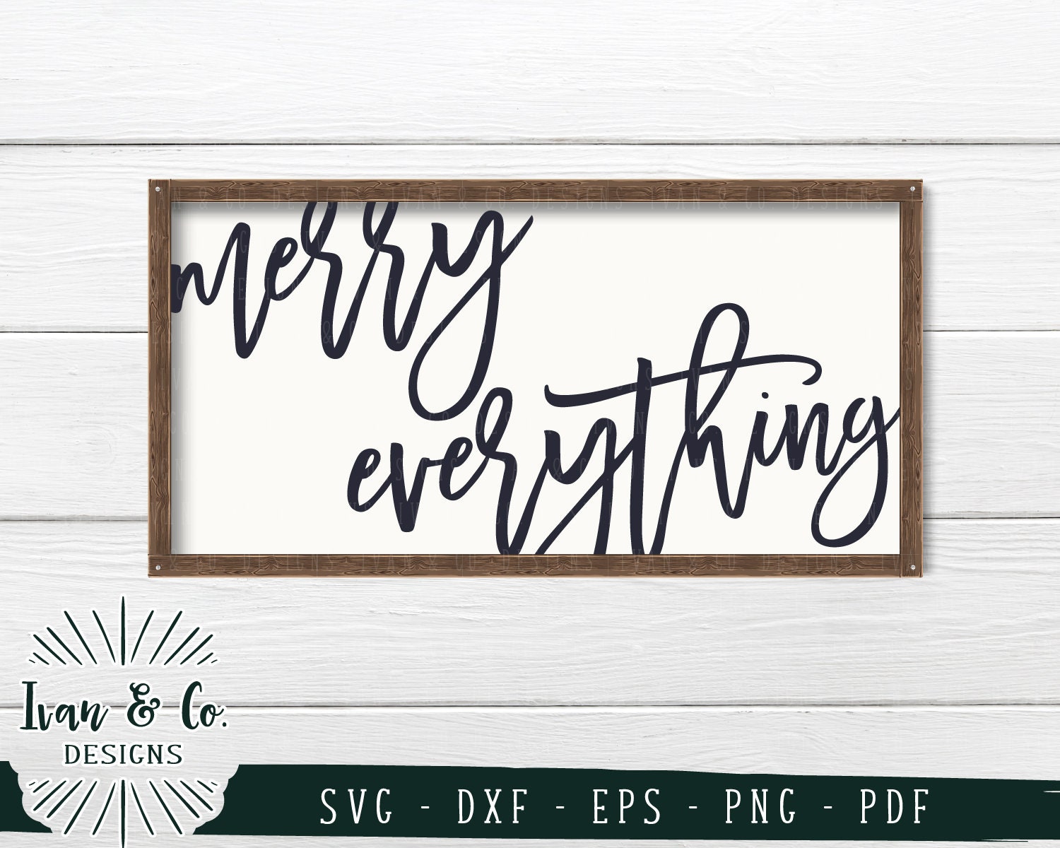 SVG Files Merry Everything Svg Christmas Svg Winter Svg | Etsy