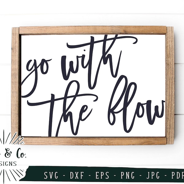 Go With the Flow - Etsy