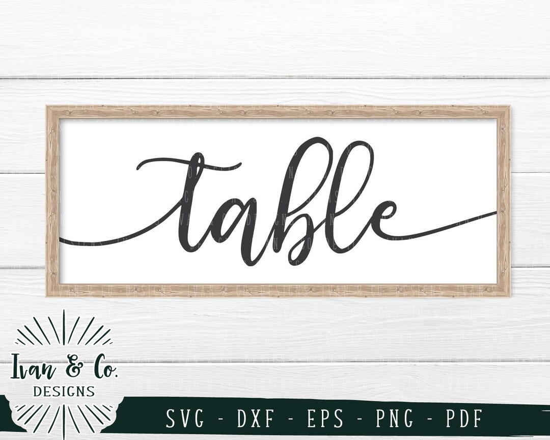 SVG Files, Wedding Svg, Table Svg, Reception Svg, Wedding Table Svg ...