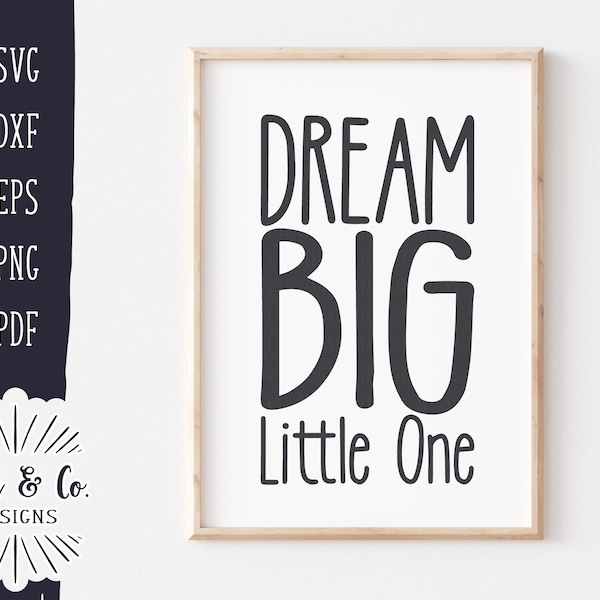 Dream Big Canvas - Etsy