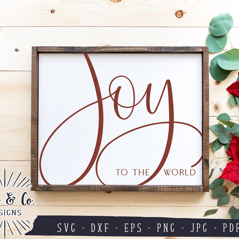 Joy Christmas Sign - Etsy