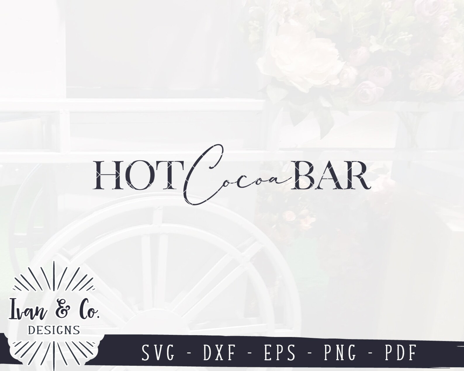 SVG Files Hot Cocoa Bar Svg Winter Svg Fall Svg Rustic - Etsy