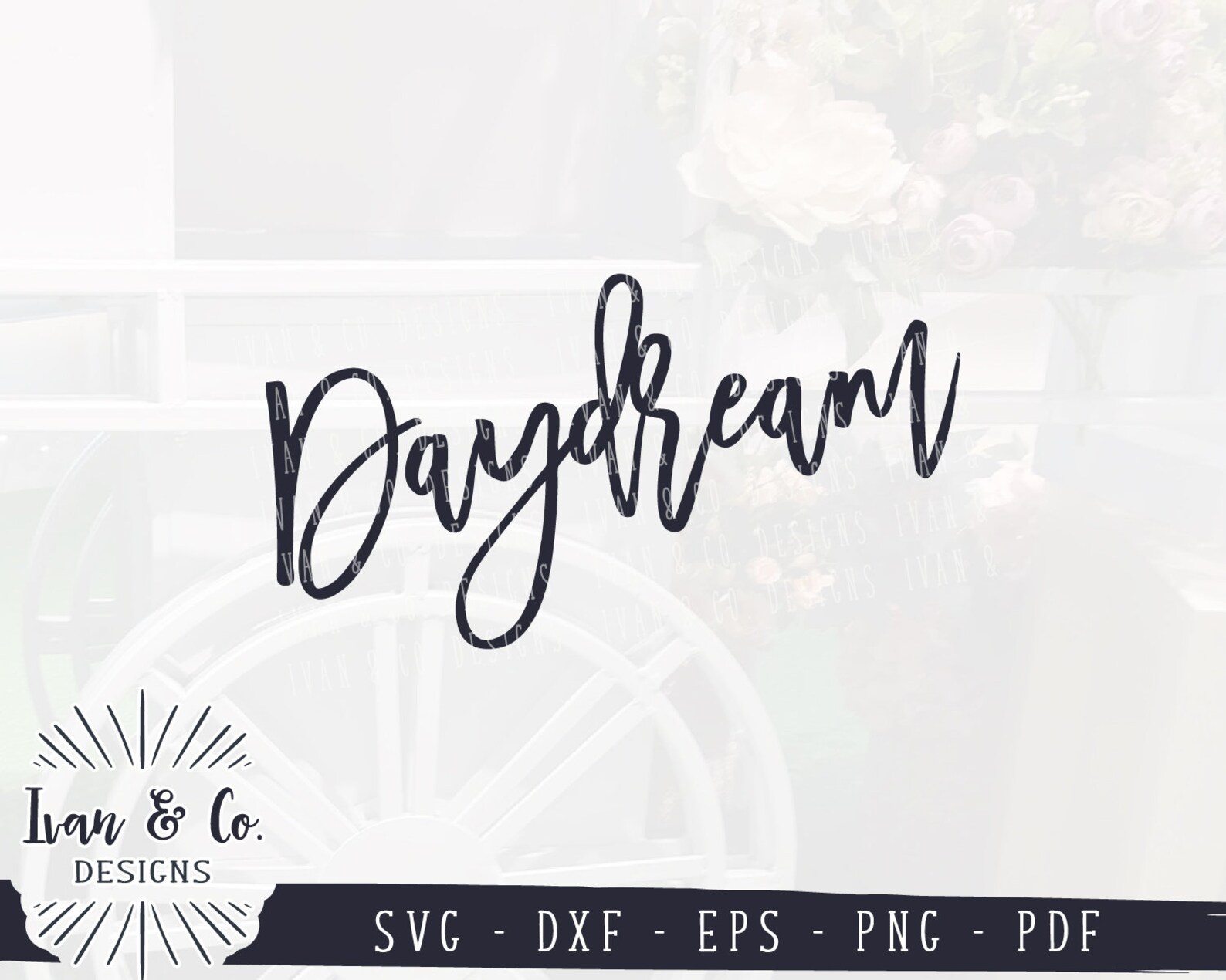 SVG Files Daydream Svg Motivational Svg Farmhouse Style - Etsy