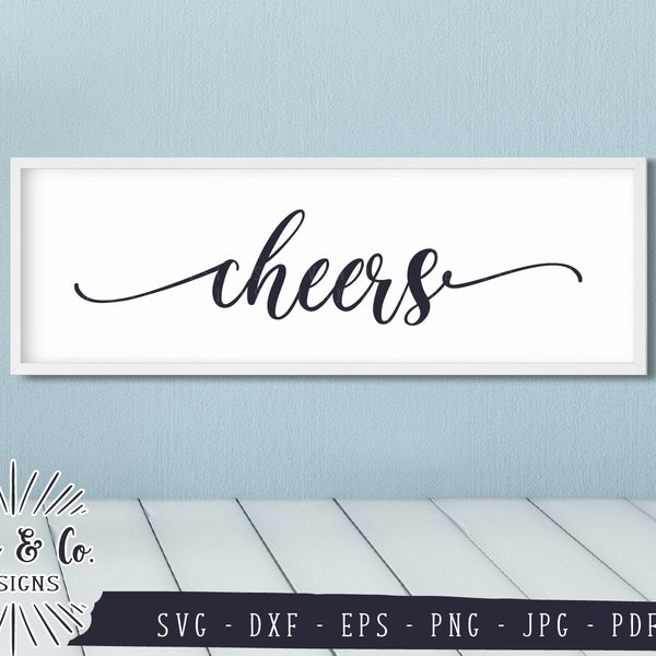 Cheers Font Svg - Etsy
