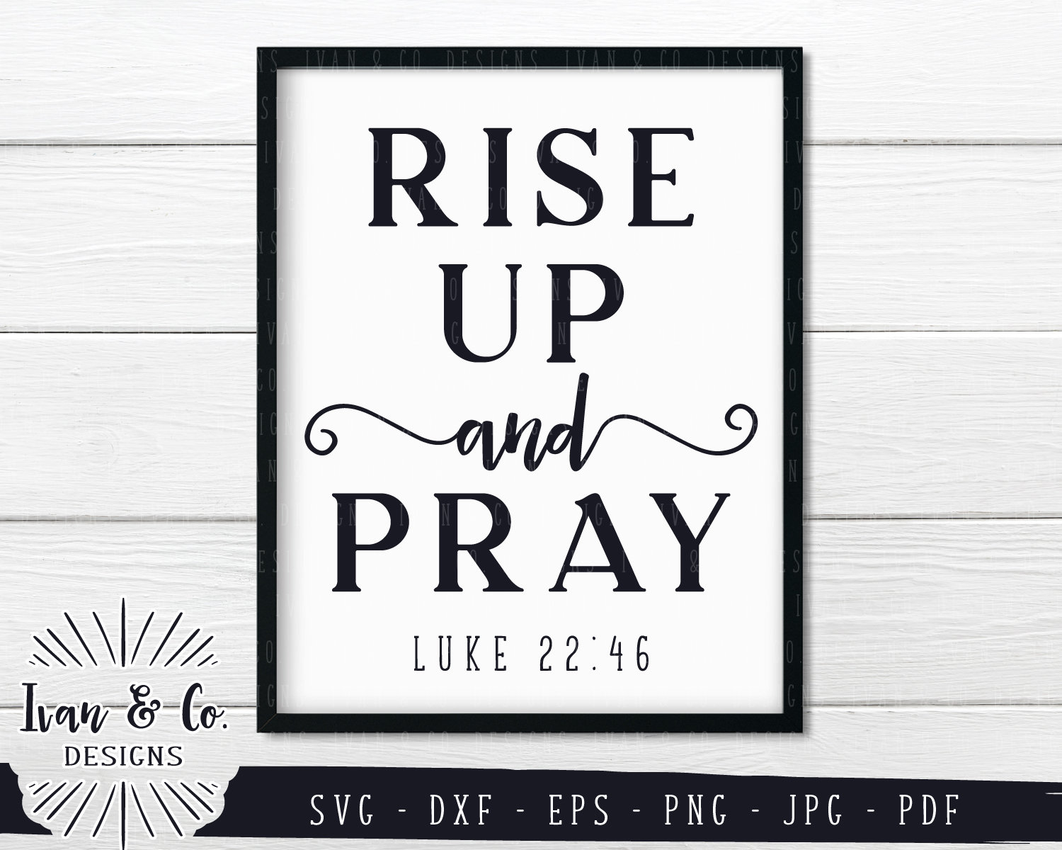 SVG Files Rise up and Pray Svg Christian Svg Bible Verse - Etsy Ireland