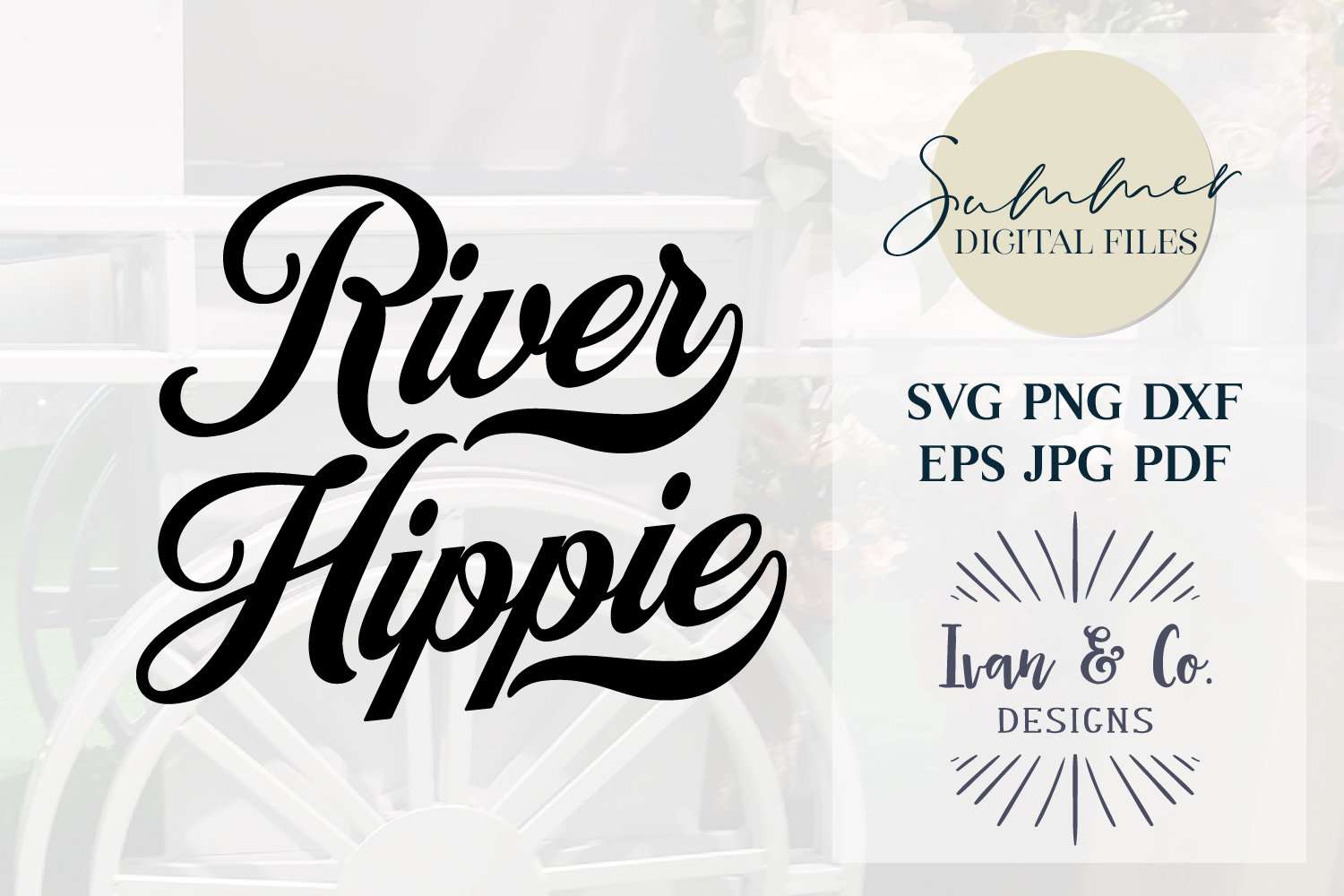 River Hippie Svg Files River Life Svg Summer Svg Vacay Svg - Etsy Australia
