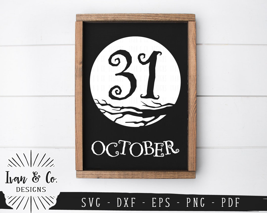 SVG Files, October 31 Svg, Halloween Svg, Fall Svg, Dead Tree Svg ...