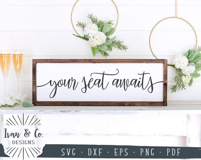 SVG Files Your Seat Awaits Svg Wedding Seating Chart Svg - Etsy