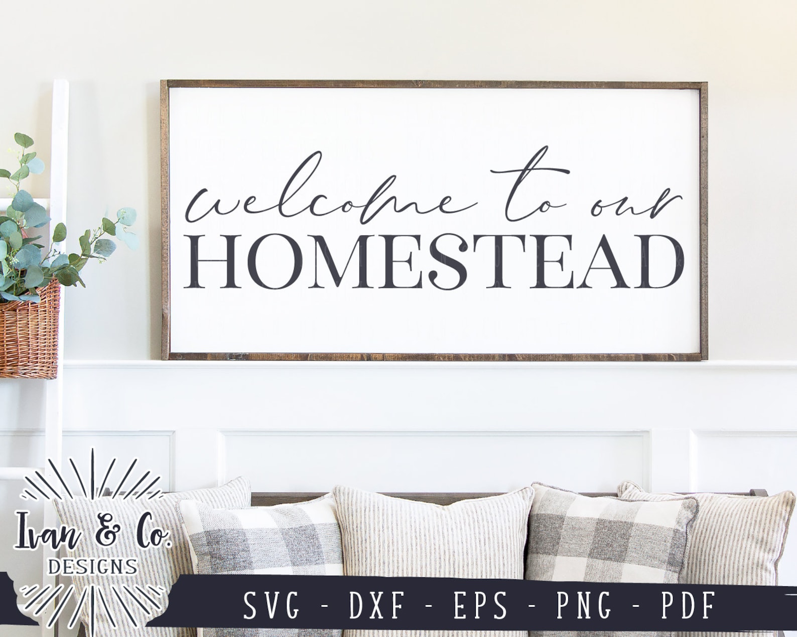 SVG Files Welcome to Our Homestead Svg Farmhouse Svg Svg - Etsy