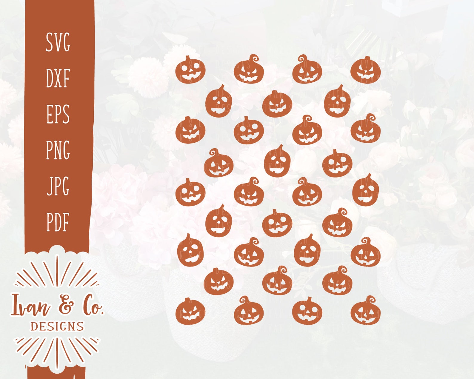 SVG Files, Pumpkins Svg, Halloween Svg, Fall Sign Svg, Pattern, Cricut ...