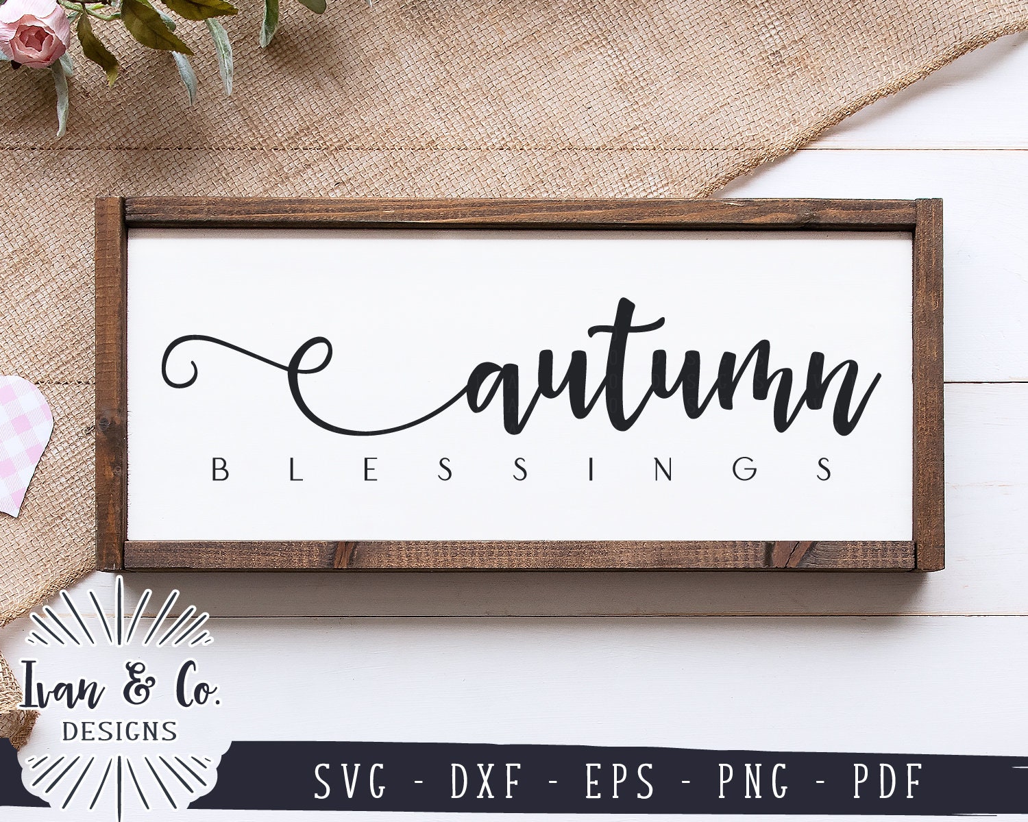 SVG Files Autumn Blessings Svg Fall Sign Svg Farmhouse Svg - Etsy