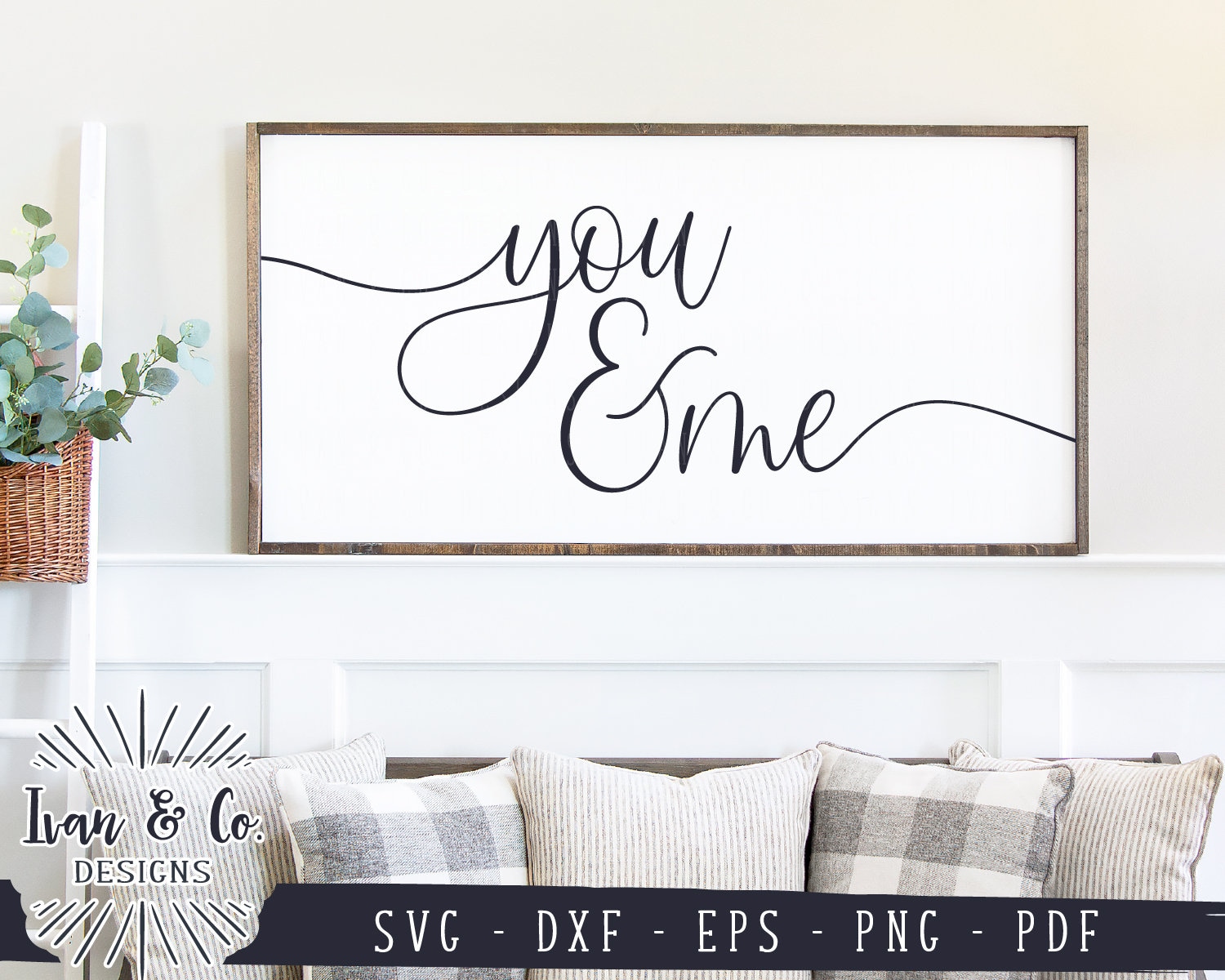 SVG Files You and Me Svg Couples Sign Svg Bedroom Svg | Etsy