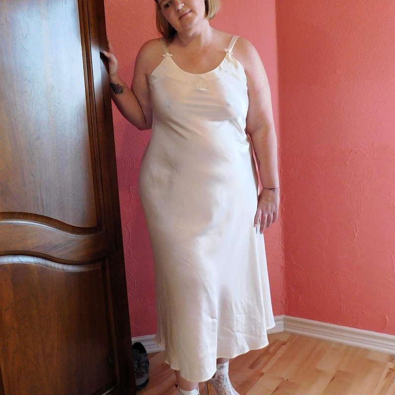 Night Gown White Dior - Etsy