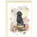 Personalised Labradoodle Black Dog Greetings Card /notelet (6" X 4 ...