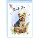 Yorkshire Terrier / Yorkie Dog "thank You" Card (6" X 4") With Envelope ...