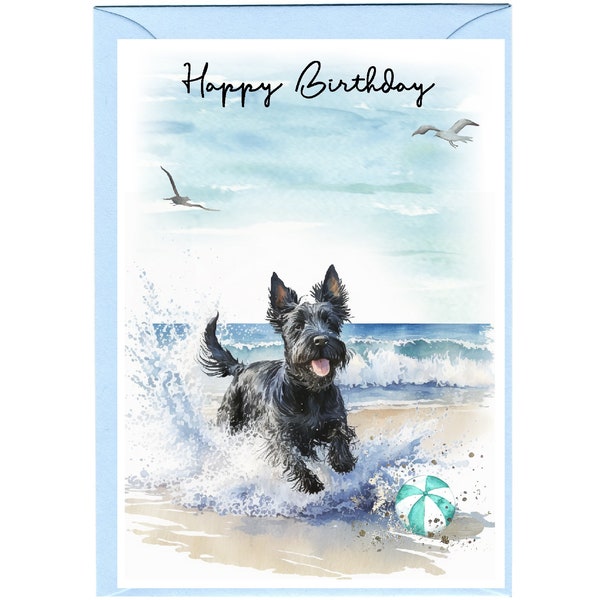 Scottie Dog Cards - Etsy