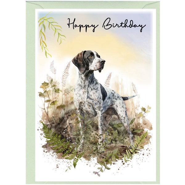 Happy Birthday Gsp Card - Etsy