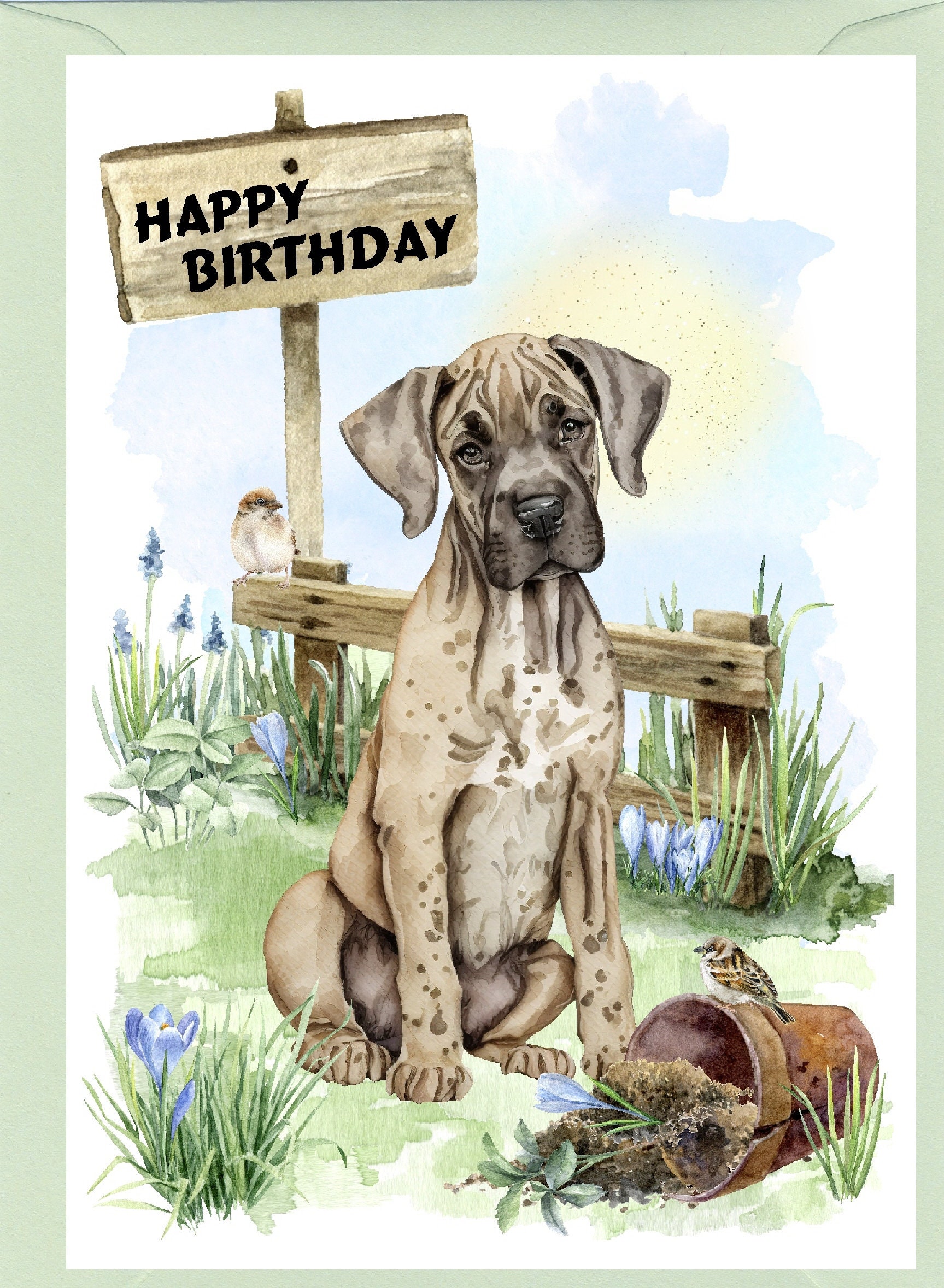 Happy Birthday Great Dane