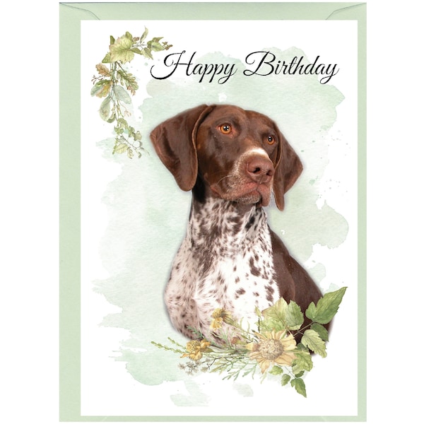 Happy Birthday Gsp Card - Etsy