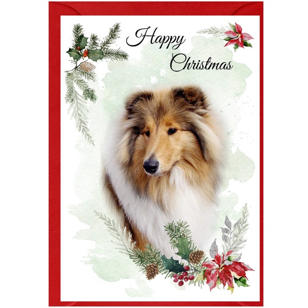 Rough Collie Art - Etsy