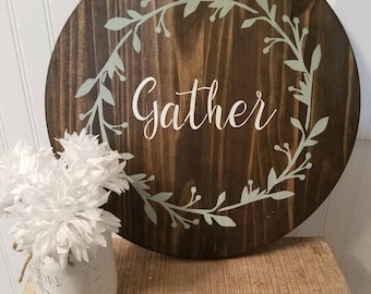 Circle wall decor | Etsy