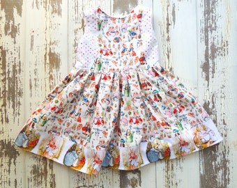 Peter Rabbit Dress - Peter Rabbit Party Dress - Flopsy, Mopsy ...