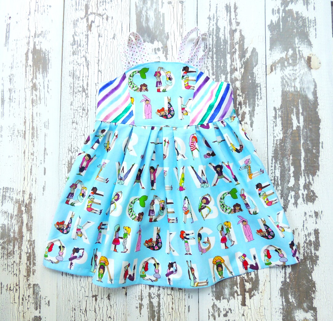 Let's Make Alphabet Letters Dress - Etsy
