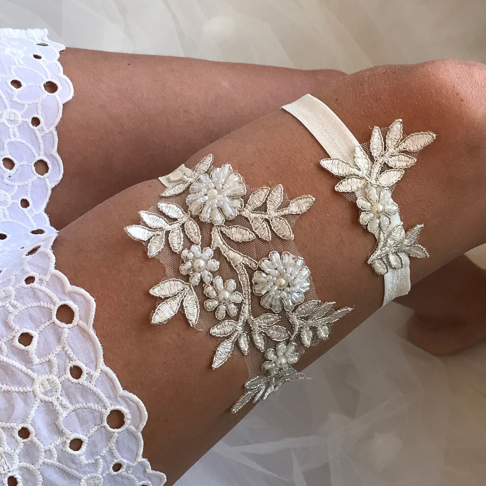 Gifts for Bride Wedding Garter Set Bridal Garter Garter - Etsy