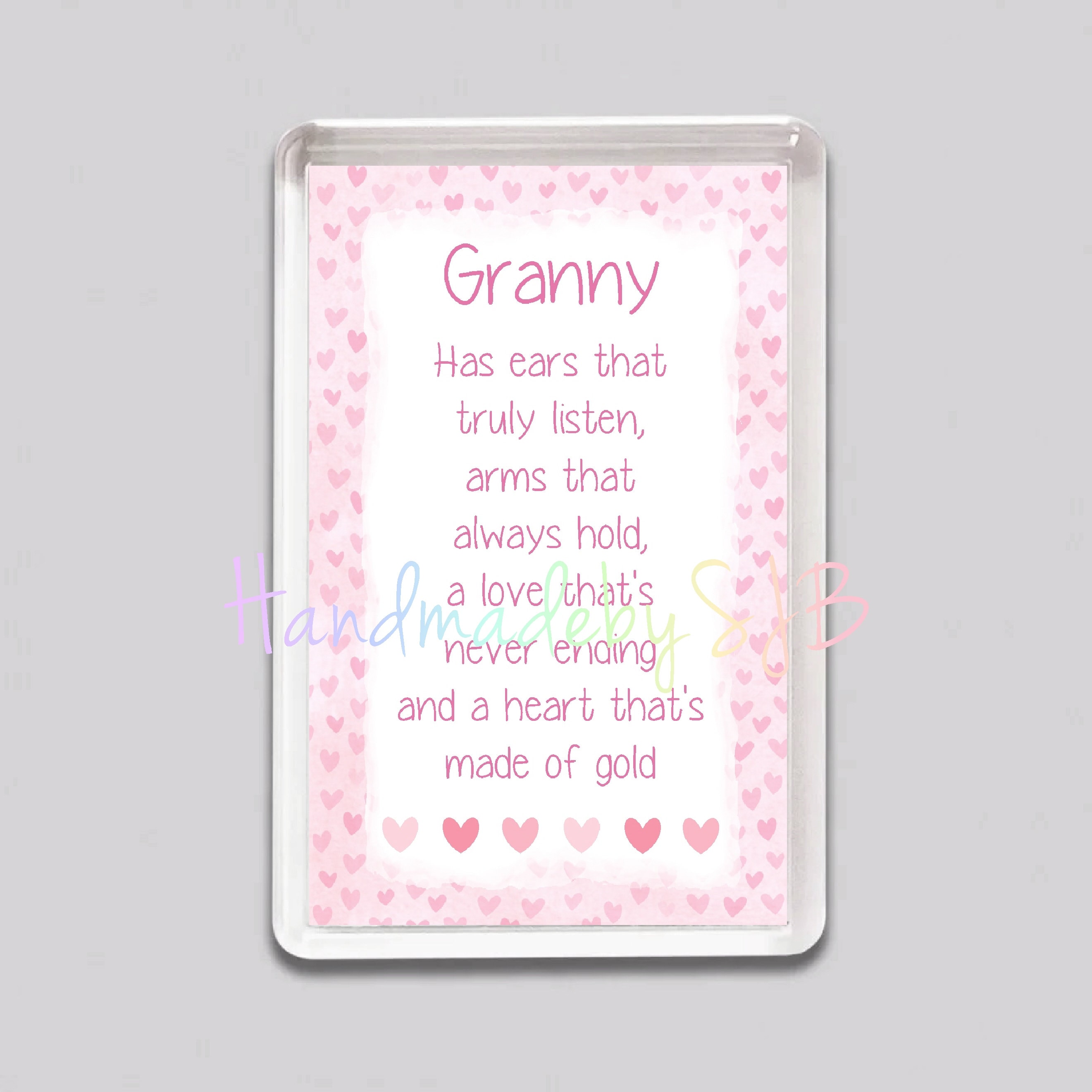 Granny Fridge Magnet, Has Ears That Truly Listen Poem, Lovely ...