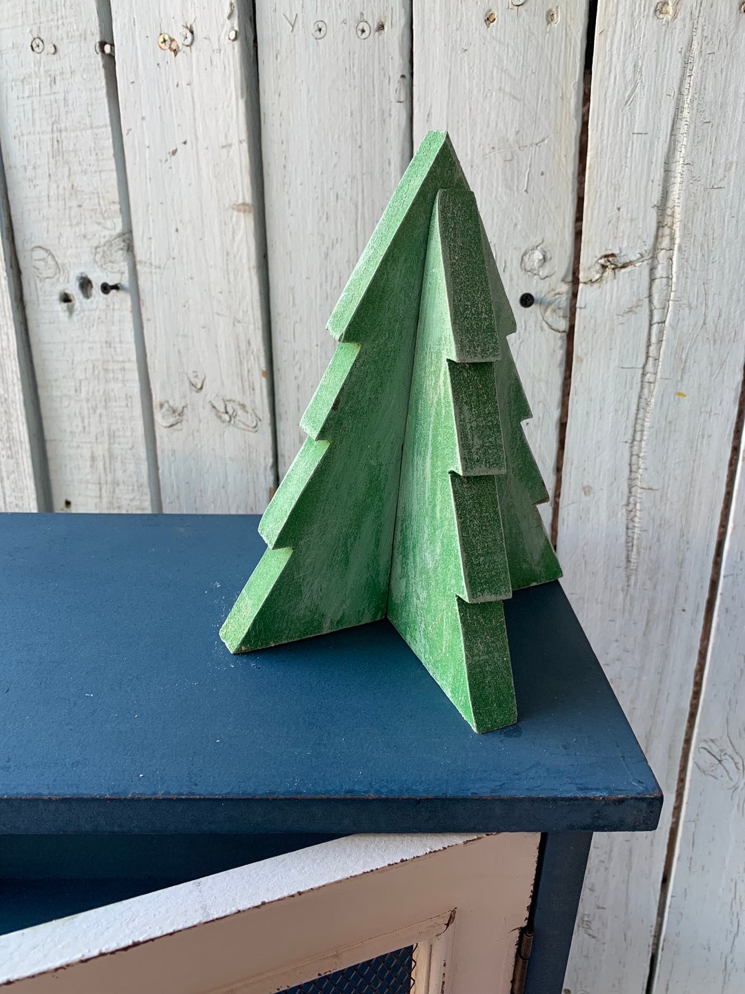 3D Rustic Christmas Tree - Etsy