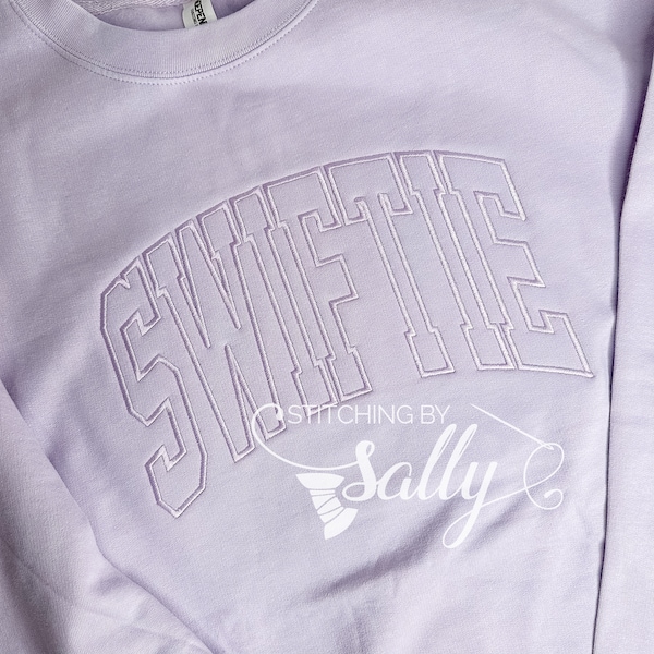 Taylor Swiftie Merch Sweatshirt Embroidered - Etsy