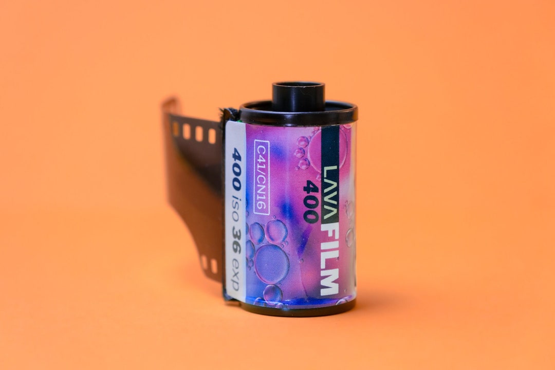 Experimental 35mm Film Roll - 36 Exposures ISO 400 - LAVA Film for ...