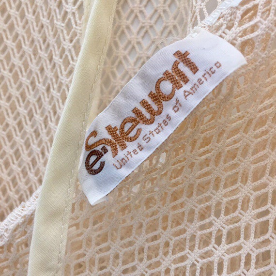 Vintage Netted Cover Up - Gem