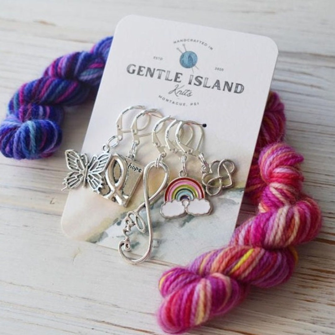 Stitch Markers Autism Love and Support Set of Five - Etsy