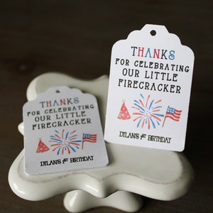 Little Firecracker 1st Birthday • Baby Shower • 4th of July Birthday ...
