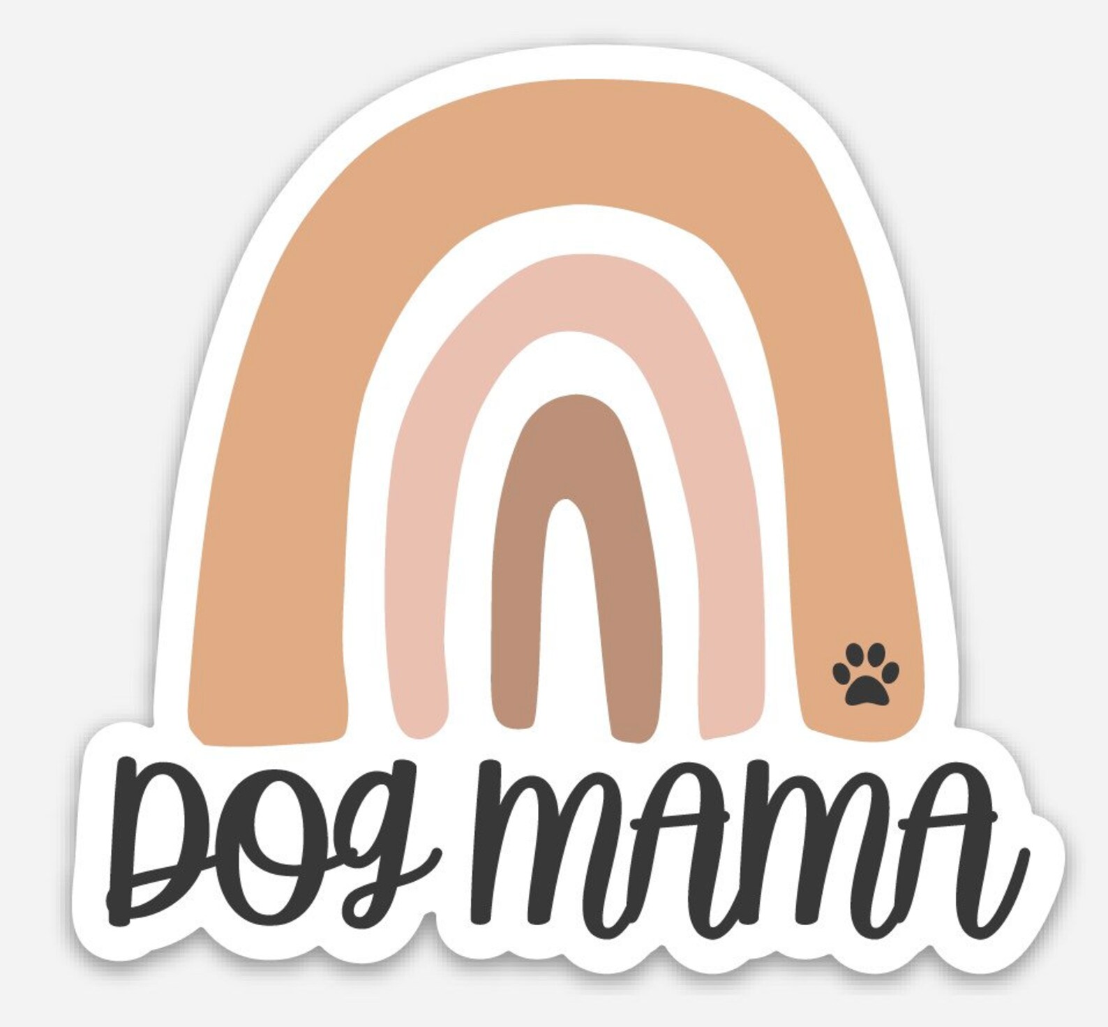 Dog Mama Sticker Water Bottle Sticker Lap Top Sticker - Etsy