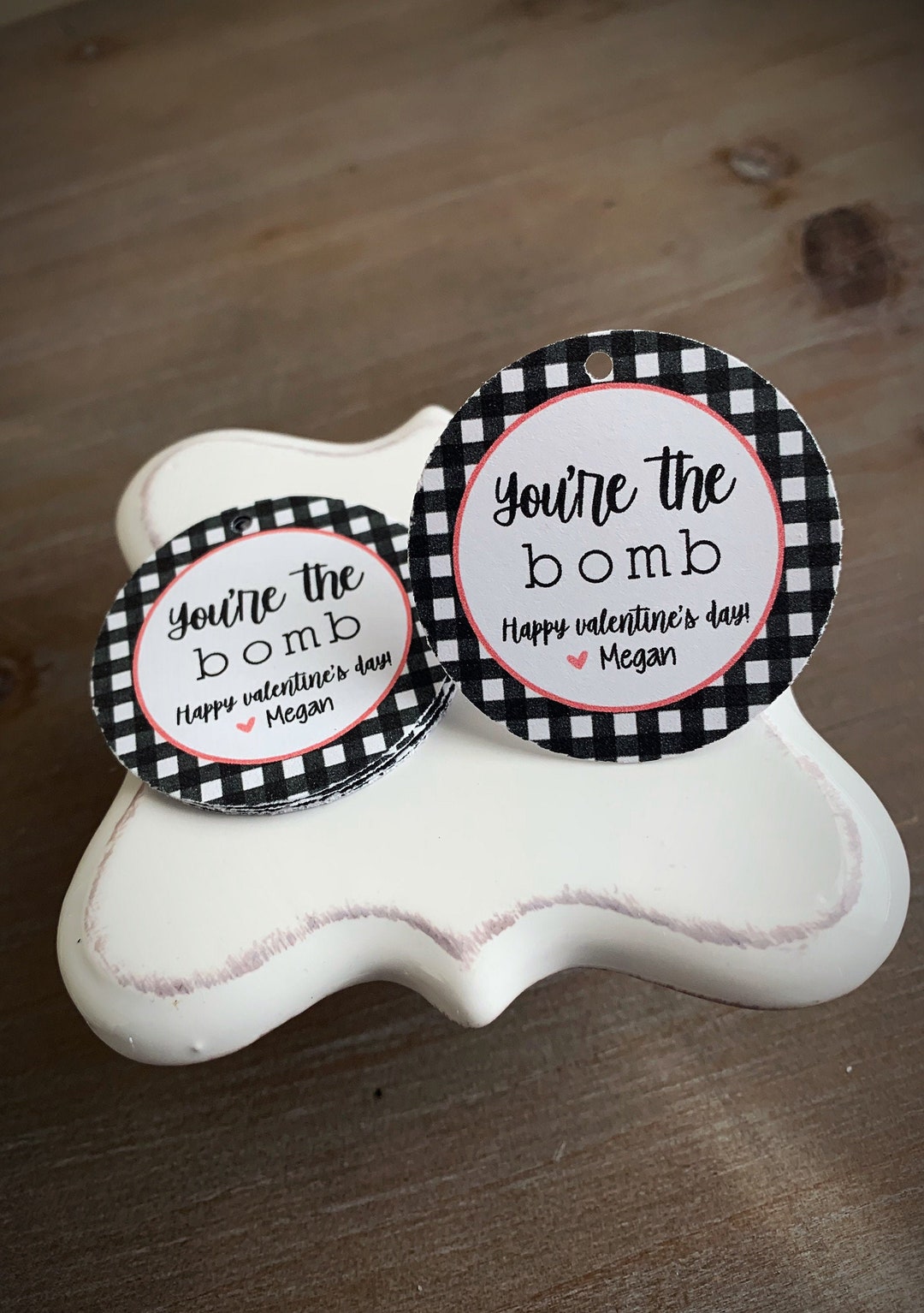 You're the Bomb Valentine's Day Tag Hot Chocolate Bomb Tag Bath Bomb ...