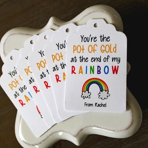 St Patrick’s Day Tags for Friends and Teachers • You’re the Pot of Gold ...