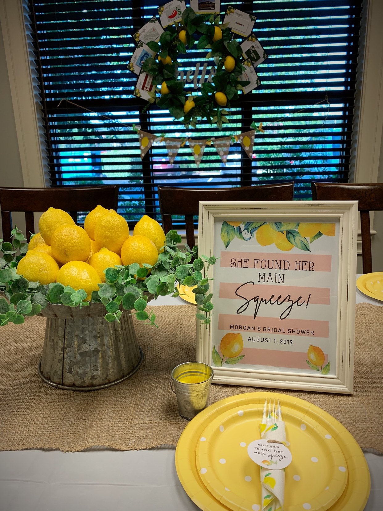 She Found Her Main Squeeze Lemon Bridal Shower Theme Lemon - Etsy