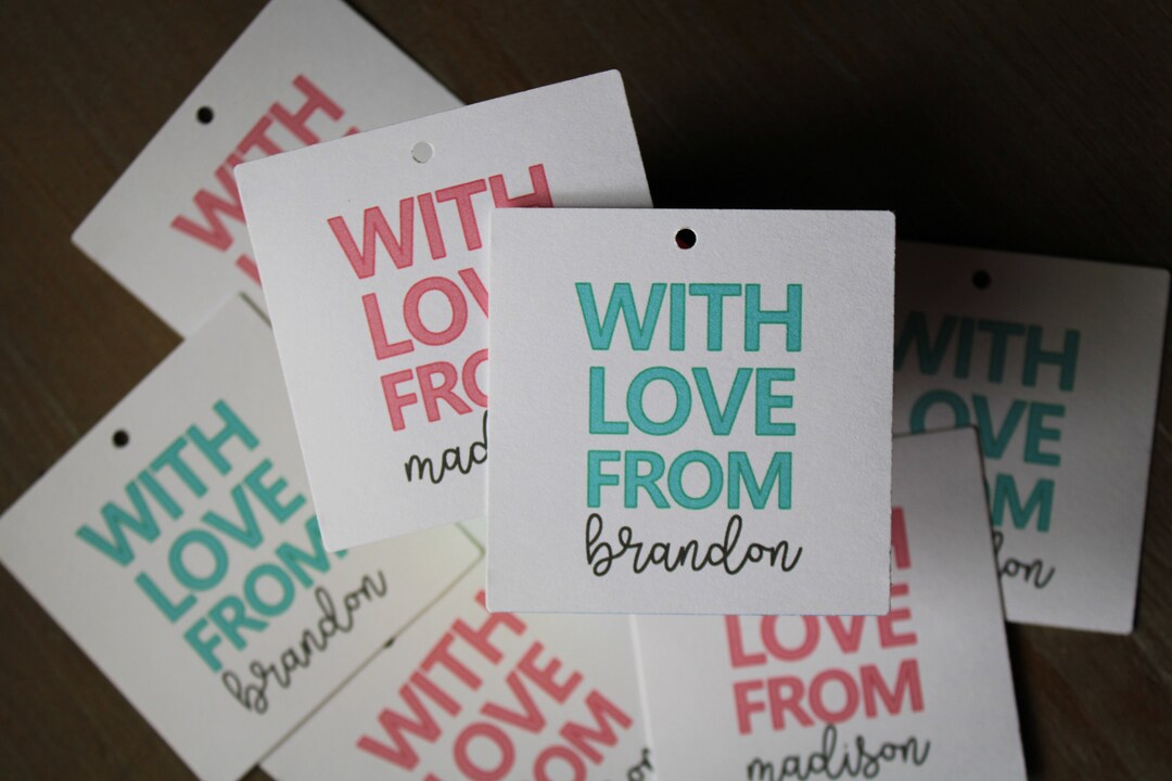 Gift Tags • Personalized Gift Tag • Gift Tag for Birthday Party • Kids ...