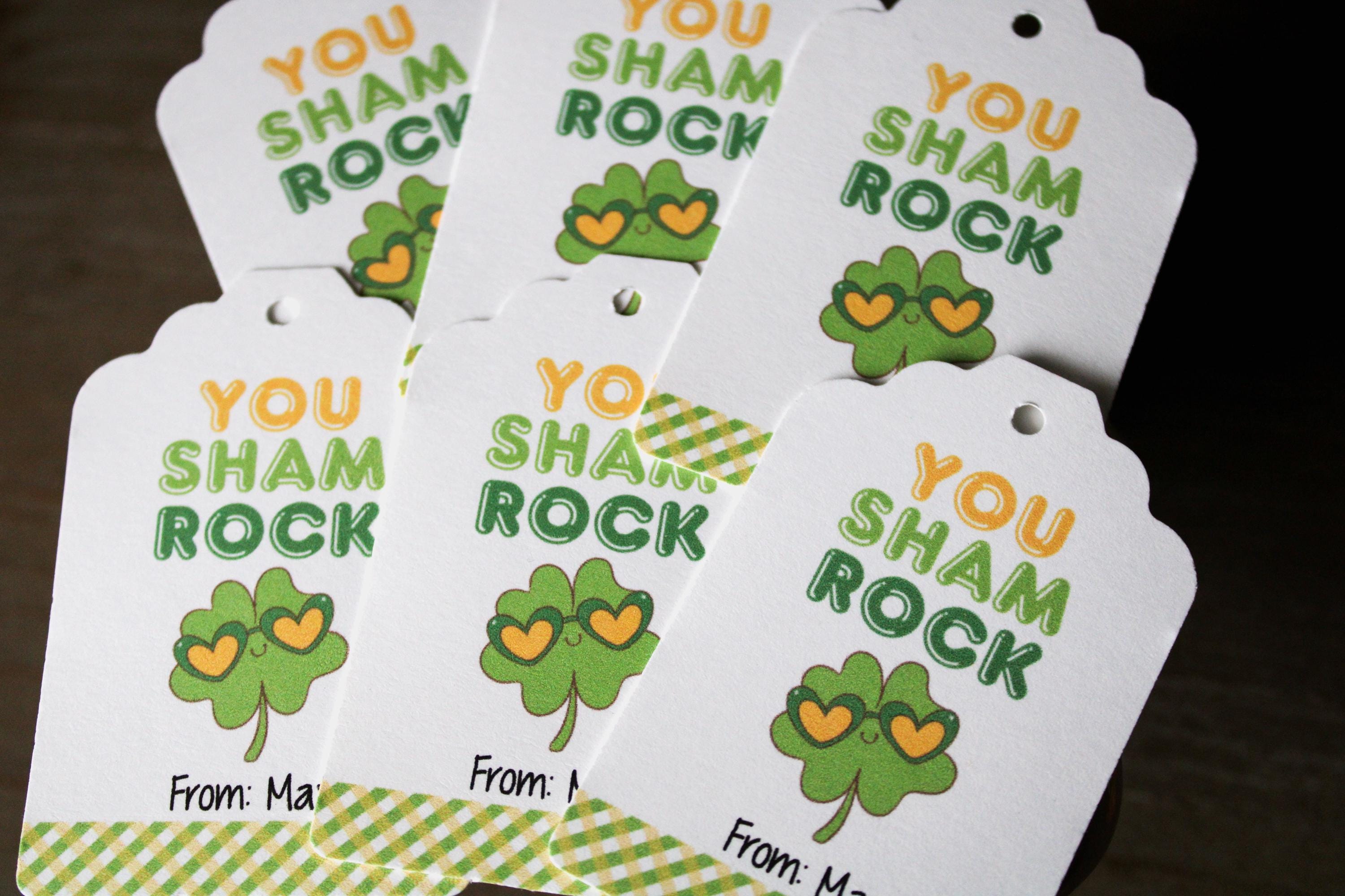 St Patrick’s Day Gift Tags • You Shamrock • Lucky to Have a Teacher ...