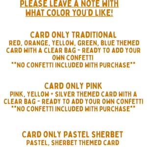 Ready Confetti Back to School Favor – First Day of School Poem Gift ...