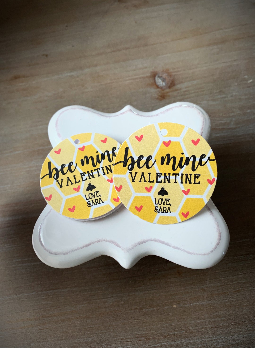 Bee Mine Valentine • Bee Valentine Tags • Valentine Party Favor Tags ...